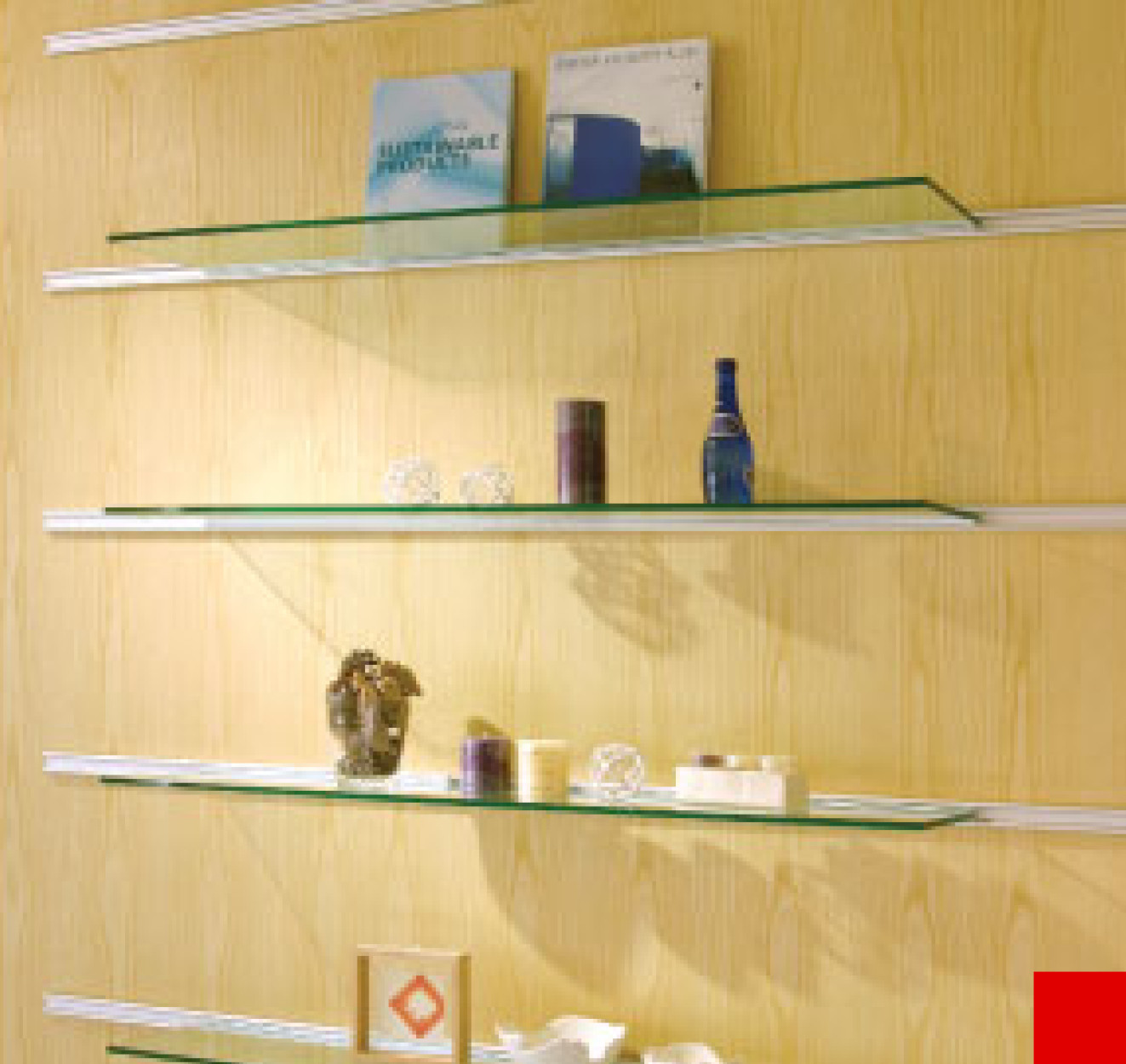 Glass Shelf Brackets & Glass Shelf Hardware | Sugatsune