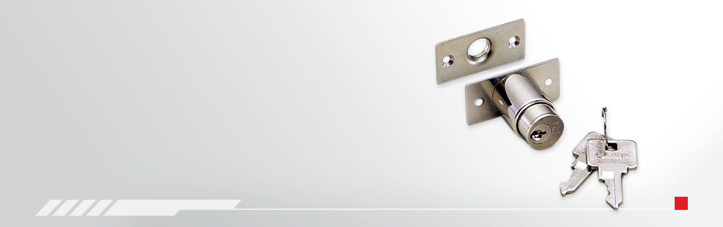 Push in Locks & Plunger Locks | Cabinets & Glass Showcases | Sugatsune