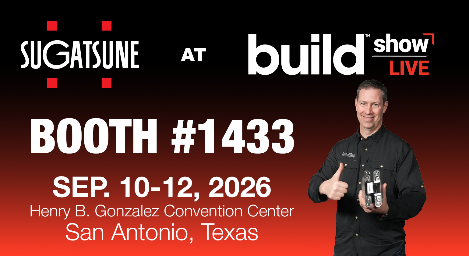 Sugatsune @ Build Show Live 2026 - Sugatsune Canada