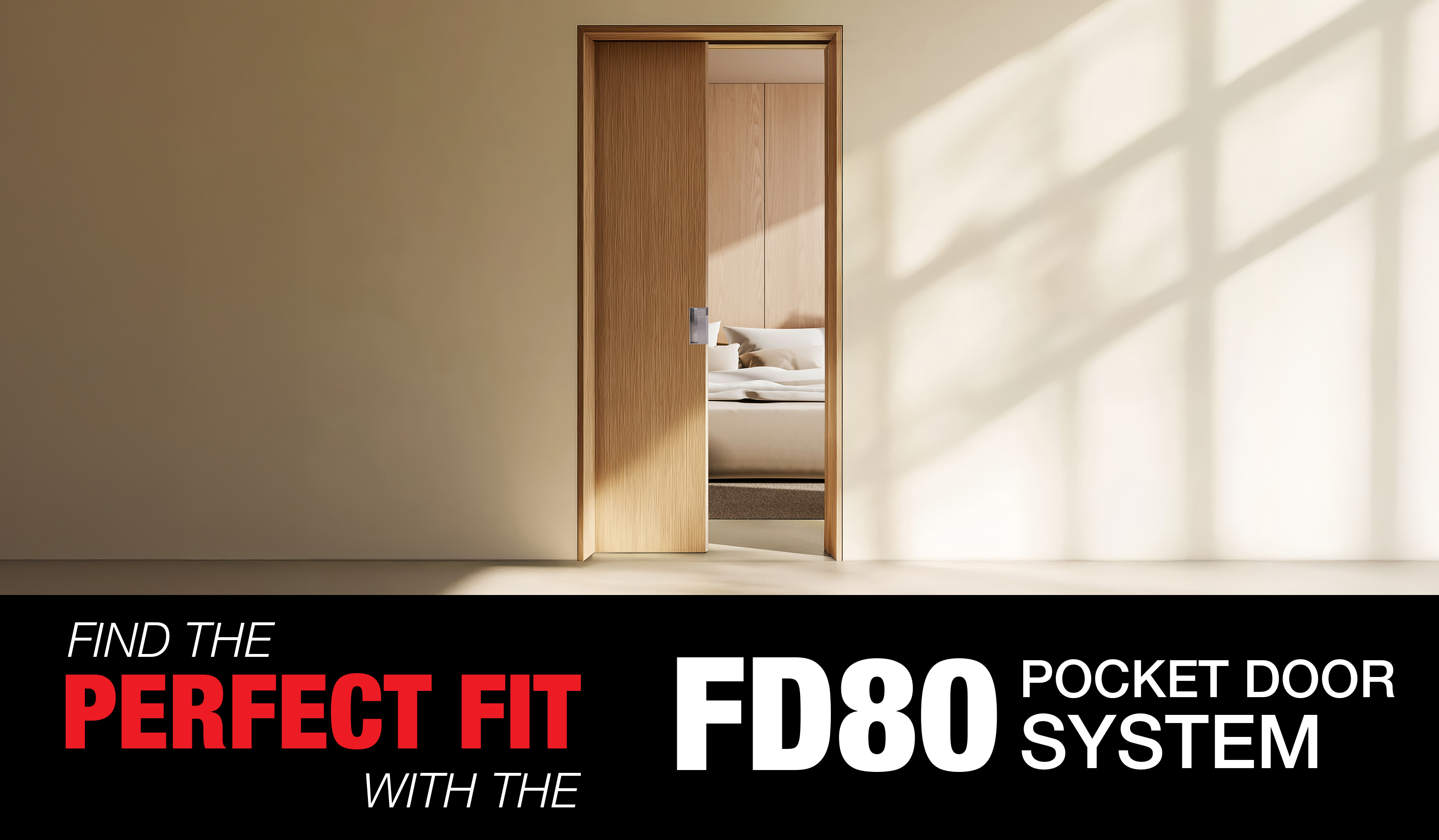 Find The Perfect Fit With The FD80 Pocket Door - Sugatsune Canada