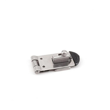 Latch Hasp: Snap On, Slide Release 16.6 Ãƒâ€” 51 Ãƒâ€” 23mm, HP-AK50