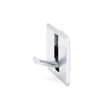 2-1/2" Square Retractable Hook (Satin Chrome) - NF-K64-SCR - Sugatsune ...