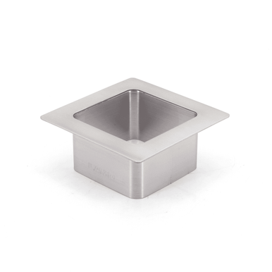 304 Stainless Steel Multi-Purpose Grommet Square 2-13/64" Diameter ...