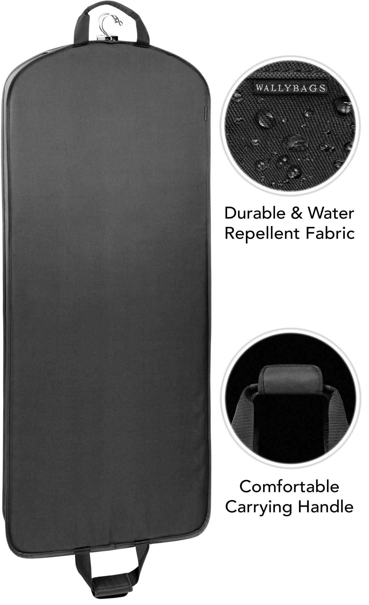 WallyBags | 60" Deluxe Travel Garment Bag