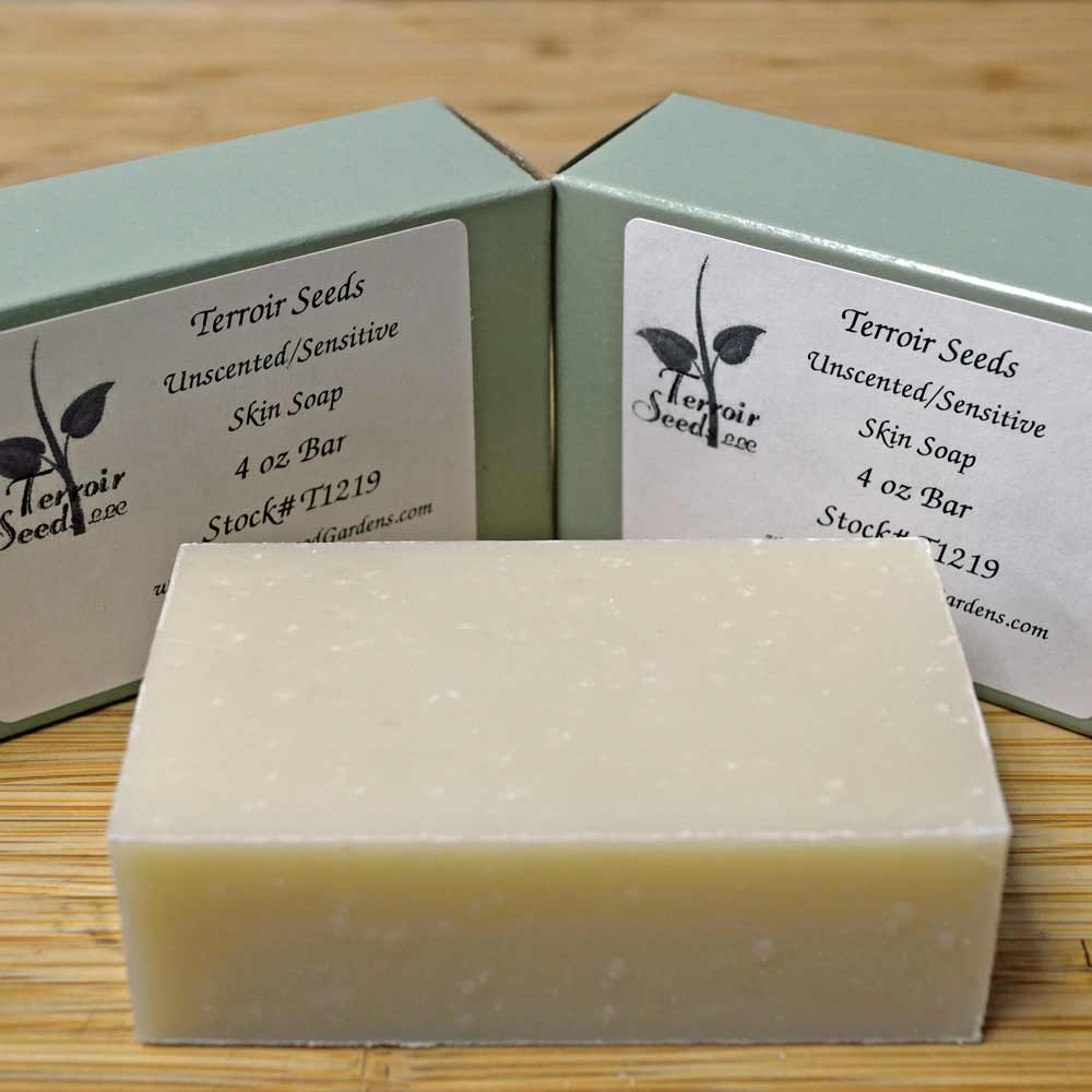 Organic Unscented/Sensitive Skin Soap | Terroir Seeds