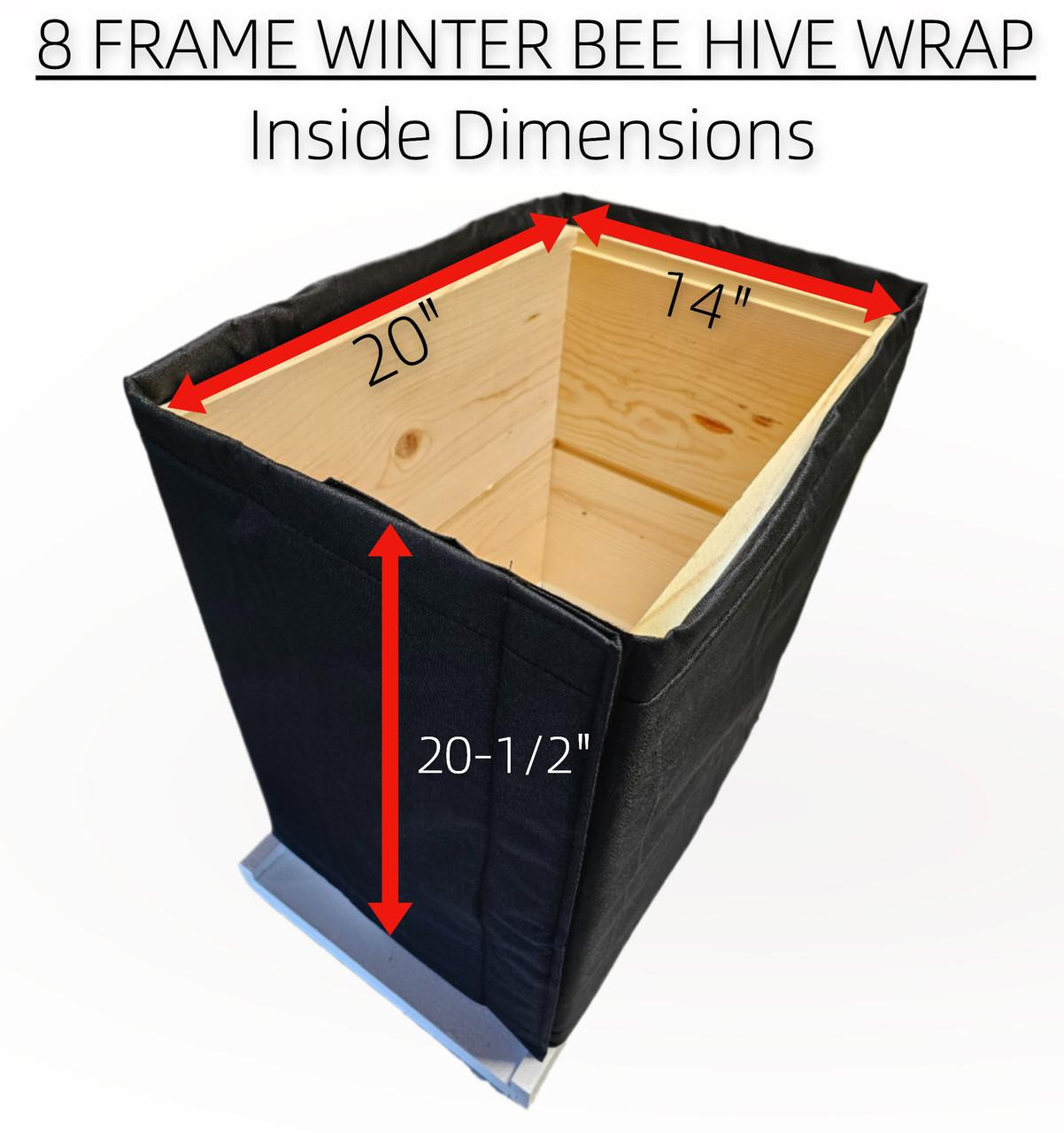 Winter Bee Hive Wraps For Sale Free Shipping USA |Lappes Honey Bee Supply