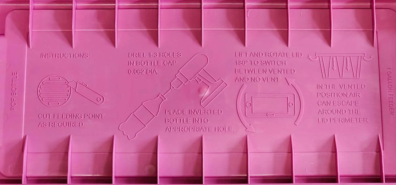 5 Frame Plastic Nuc Box for Deep Langstroth Frames | Lappe's Bee Supply