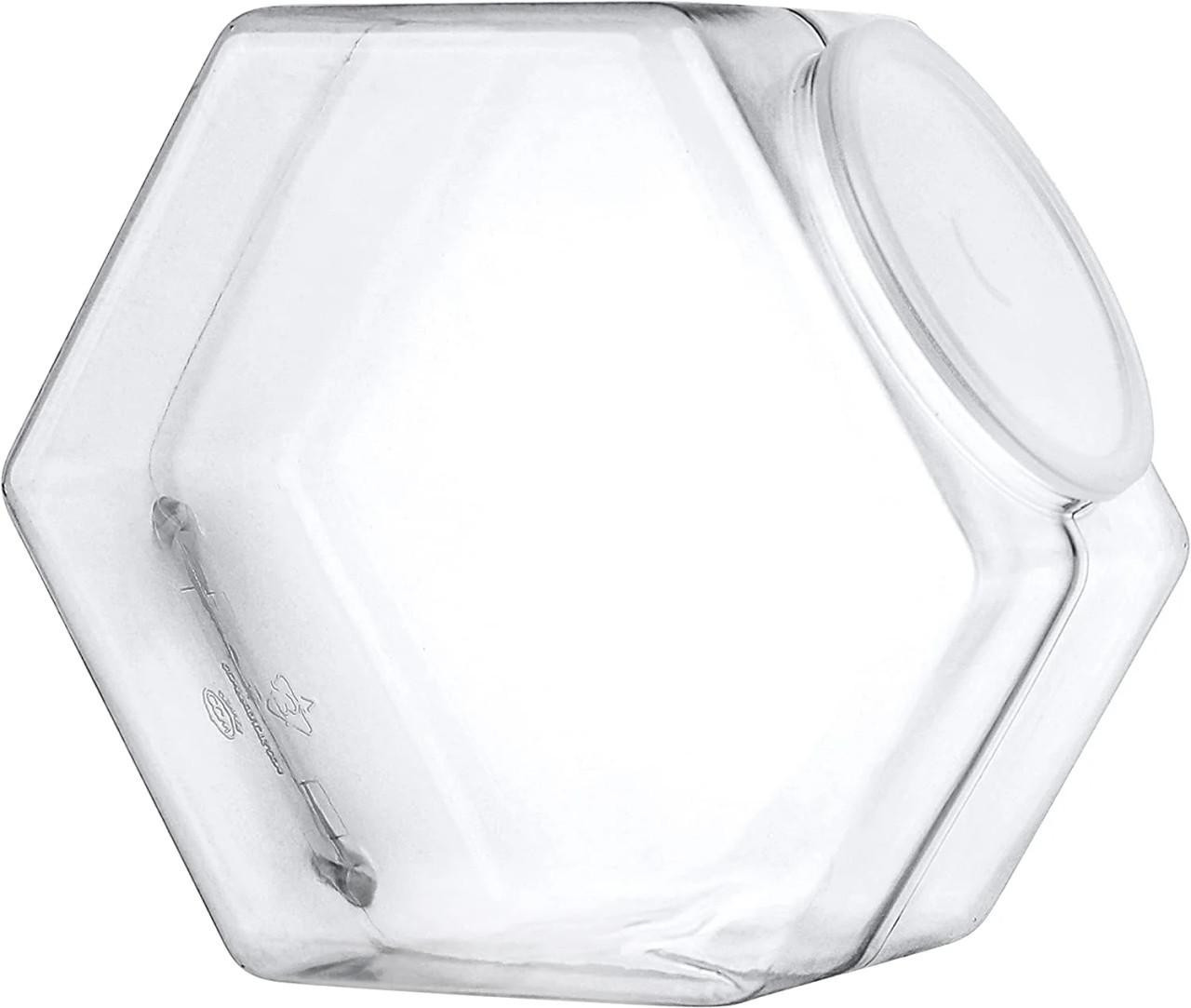 Hexagon Plastic Display Container | Lappe's Bee Supply Honey Farm