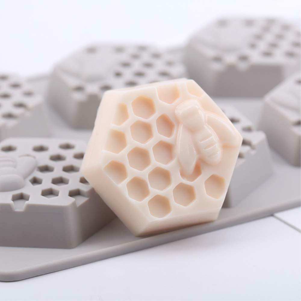 Honeycomb 3D Bees Silicone Mold | Lappe's Bee Supply Honey Farm