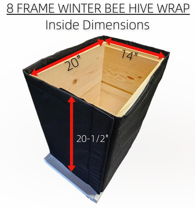 Winter Bee Hive Wraps For Sale Free Shipping USA |Lappes Honey Bee Supply