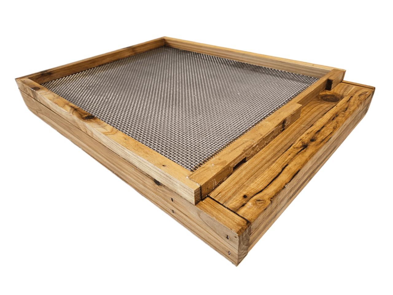 Assembled 10 Frame Waxed Beehive Screened Bottom Board | Lappes Bee Supply