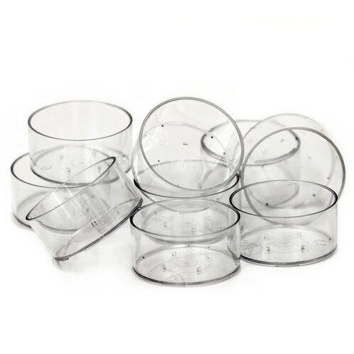 Round Circle Plastic Tea Light Candle Cups | Lappe's Bee Supply Honey
