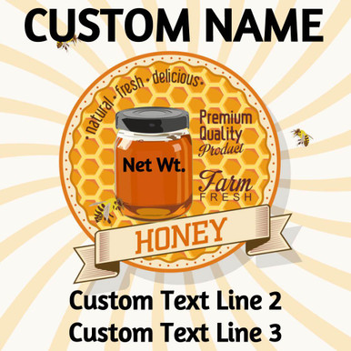 honey label examples