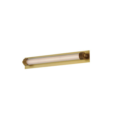 Doric LED Wall Sconce in Natural Aged Brass