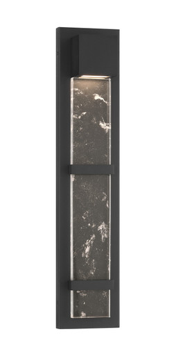Sol LED Outdoor Wall Mount in Sand Coal Black