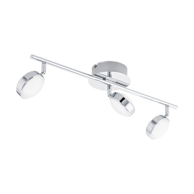 Salto LED Fixed Track Light in Chrome