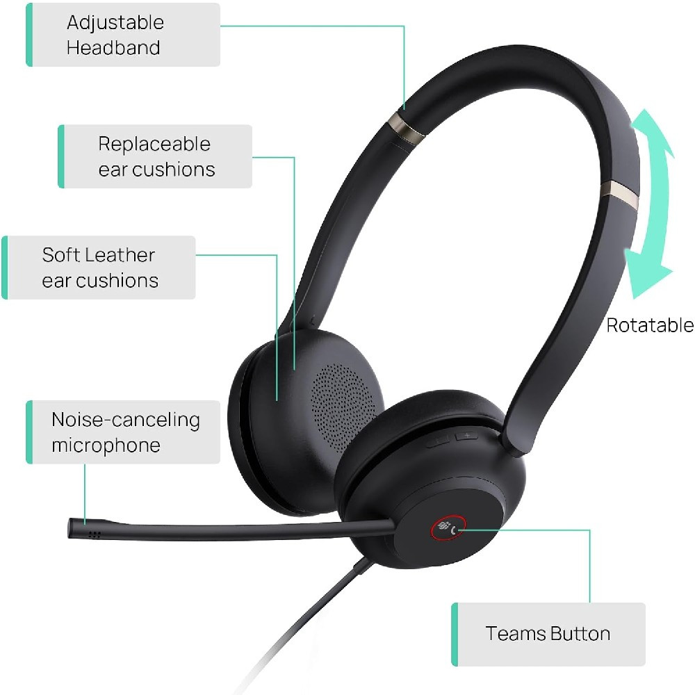 Yealink Singapore | Yealink Headsets | Yealink UH3x Series | Yealink ...
