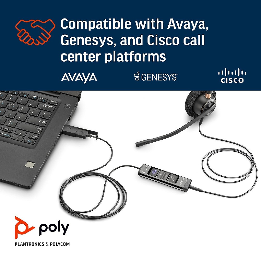Plantronics Singapore | Plantronics EncorePro 525 USB, Stereo, Noise ...