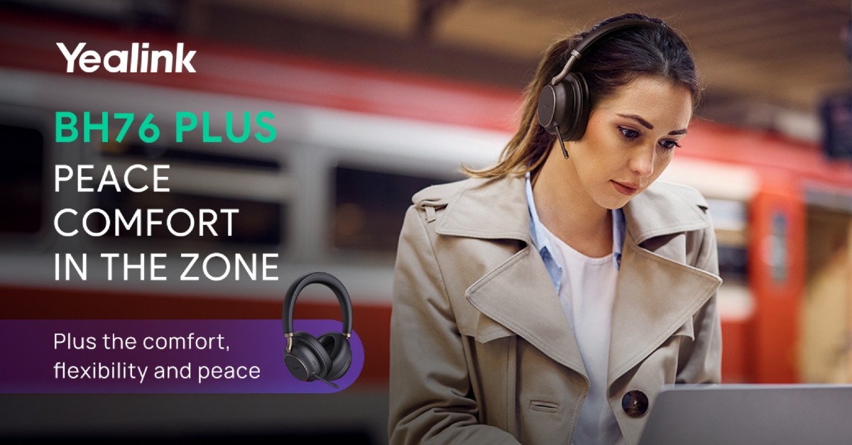 Yealink BH76 Plus: The Ultimate Hybrid Work Headset - HEADPHONES SG PTE ...
