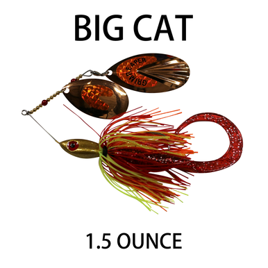 Premium USA-Made Spinnerbait | Big Cat | Grim Reaper Lures
