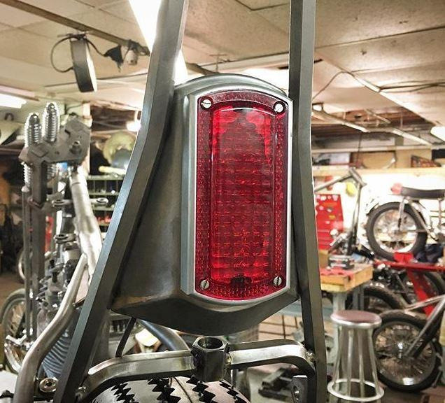 Box Chopper Tail Light | Prism Tail Light | Billet Proof Designs