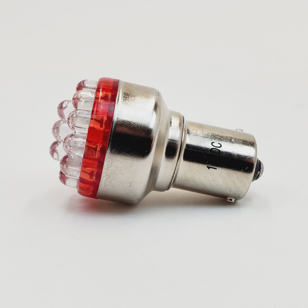 Red LED Motorcycle Brake Light/Tail Light/Turn Signal Bulbs w/ 1156 ...