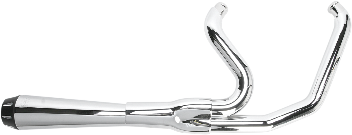 Bassani Xhaust® Road Rage 2:1 Exhaust System - Chrome for 1984-2000 ...