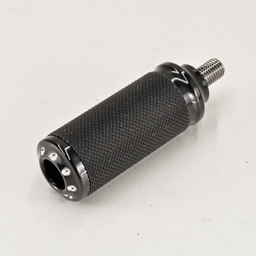 Roland Sands® Tracker Toe Shift / Brake Peg - Contrast Cut Black Billet ...