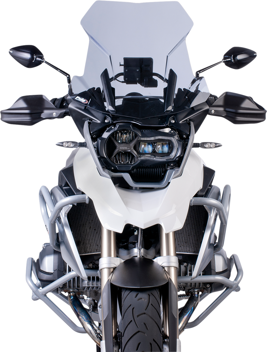 PUIG HI-TECH PARTS Touring Windscreen - Smoke - BMW 6486H - Billet ...