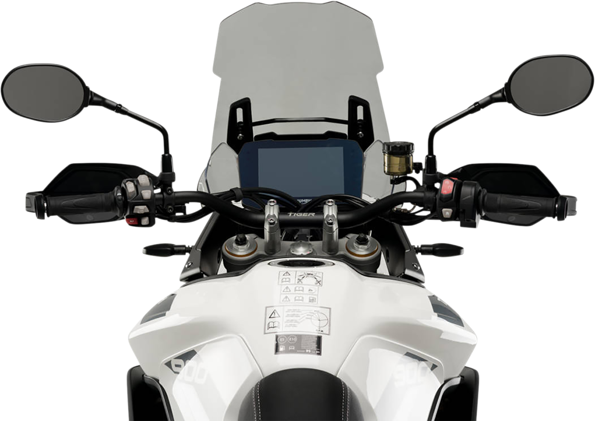 PUIG HI-TECH PARTS Touring Windscreen - Smoke 20375H - Billet Proof Designs