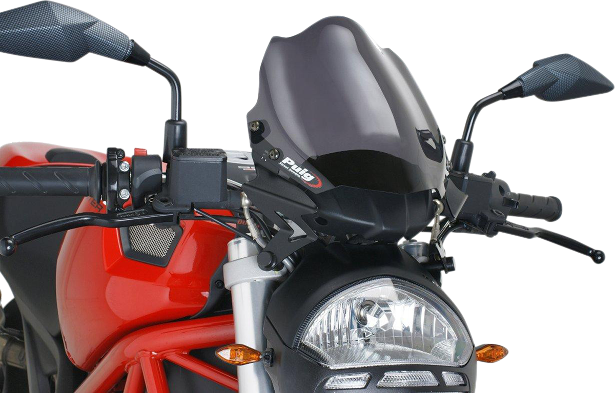 PUIG HI-TECH PARTS New Generation Windscreen - Monster 4672F - Billet ...