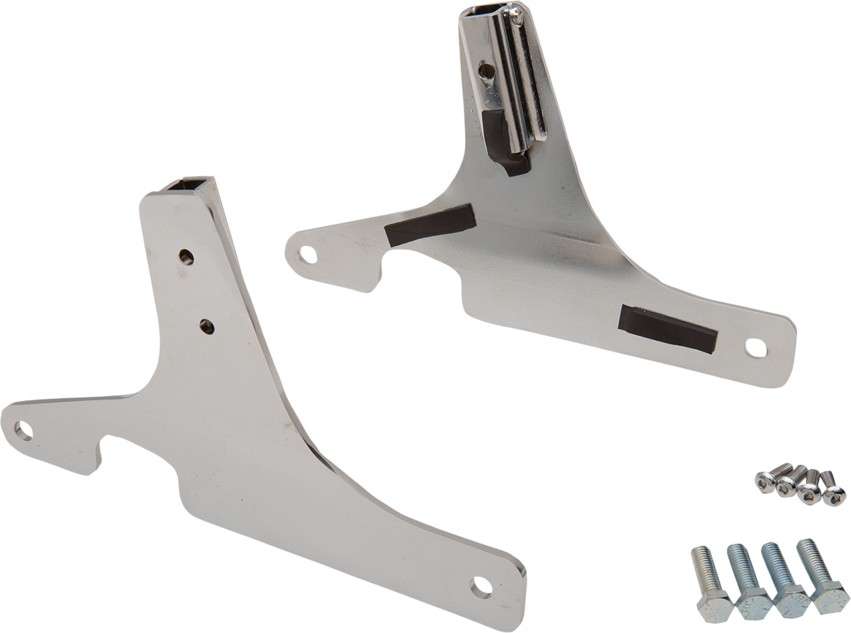 KHROME WERKS Side Plates - Chrome - FXWG 263602A - Billet Proof Designs