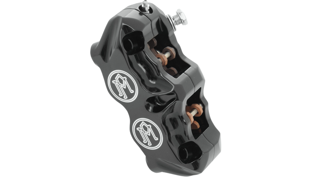 PERFORMANCE MACHINE Radial Mount Caliper - Left Side - Black Contrast ...