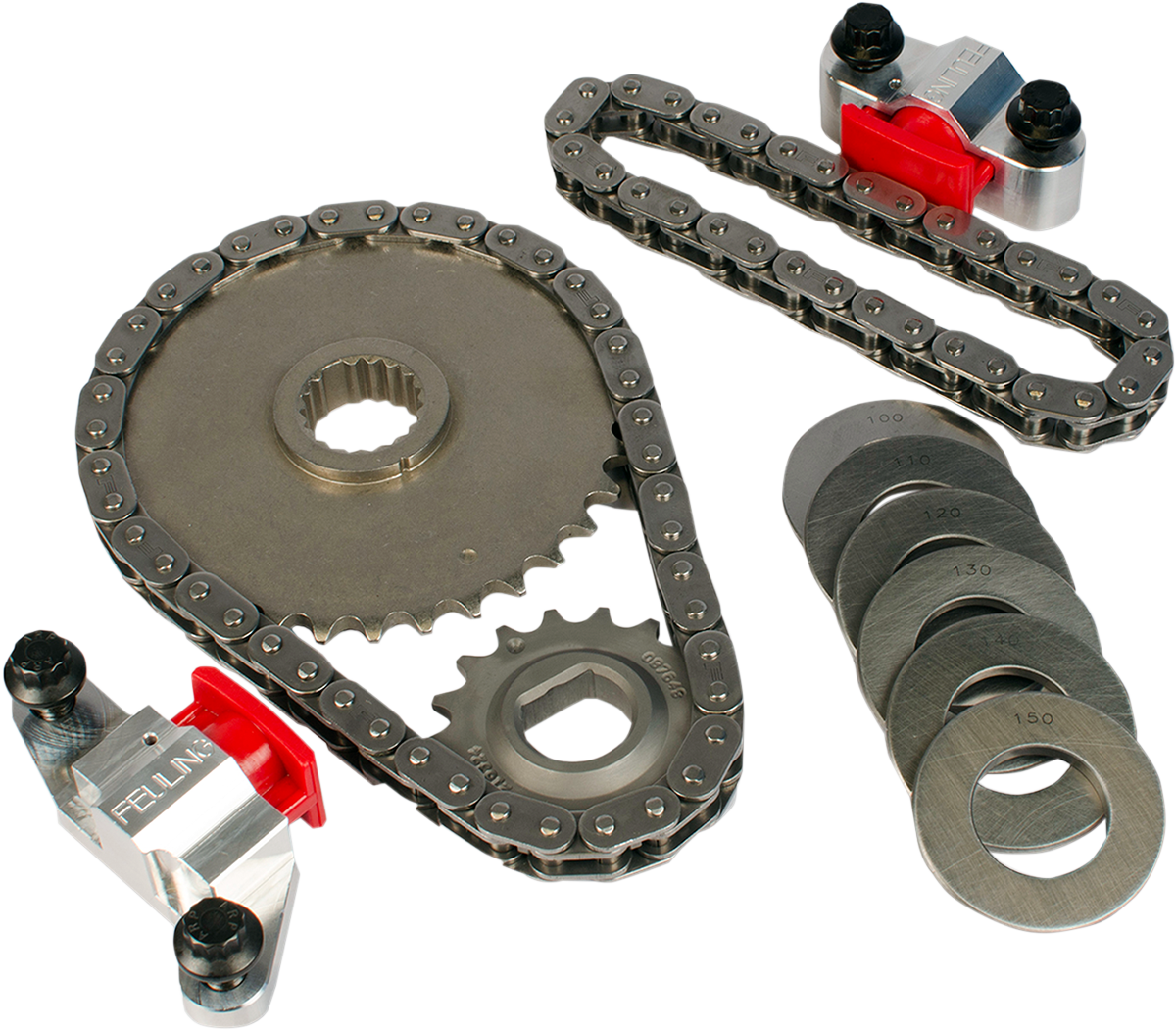 FEULING OIL PUMP CORP. Chain Conversion Kit - Twin Cam 8080 - Billet ...