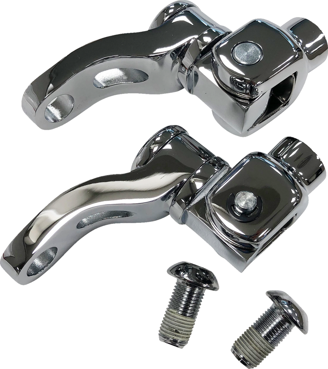 DRAG SPECIALTIES Passenger Peg Mount - Adjustable - Chrome 78561 ...