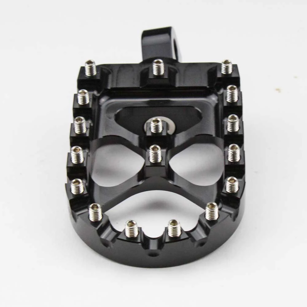 Black Motorcycle Foot Pegs | MX Style Foot Pegs