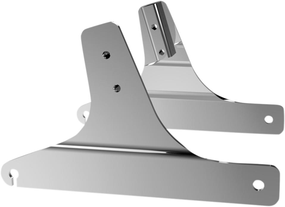 DRAG SPECIALTIES Side Plates - Chrome 50263608A - Billet Proof Designs