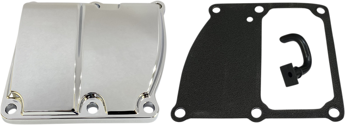 DRAG SPECIALTIES Transmission Top Cover - Chrome - '17-'23 M8 I35-0029C ...