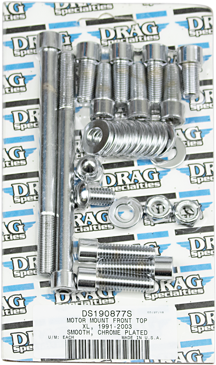 DRAG SPECIALTIES Bolt Set - Motor Mount - Smooth - XL MK264S - Billet ...