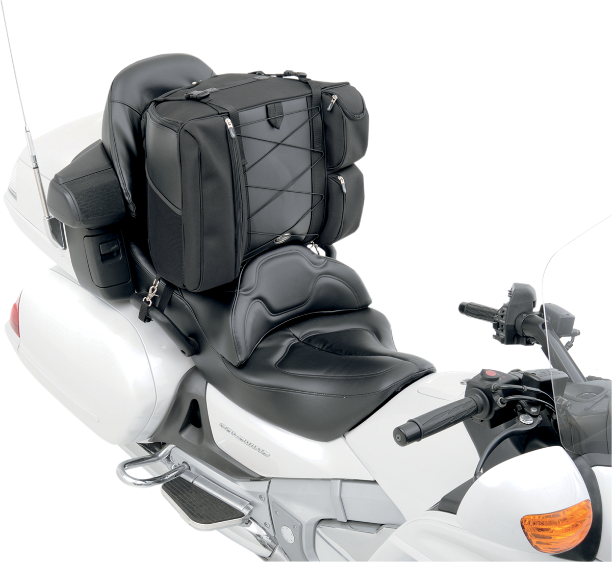 SADDLEMEN Backrest Bag 3501-0322 - Billet Proof Designs