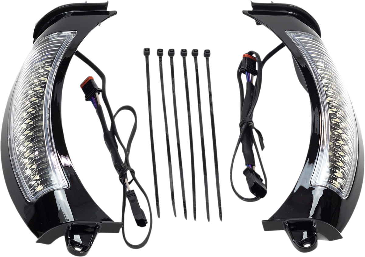 CIRO Headlight Bezel - Black 45251 - Billet Proof Designs