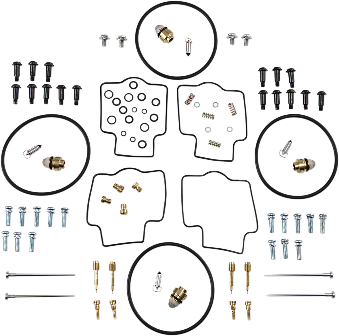 PARTS UNLIMITED Carburetor Kit - Yamaha YZF600R 26-1631 - Billet Proof ...