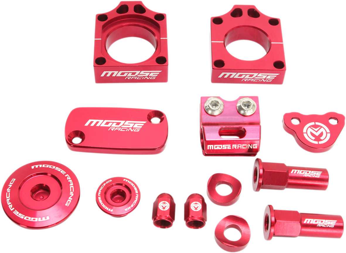 MOOSE RACING Bling Pack - Honda - Red M57-1004R - Billet Proof Designs