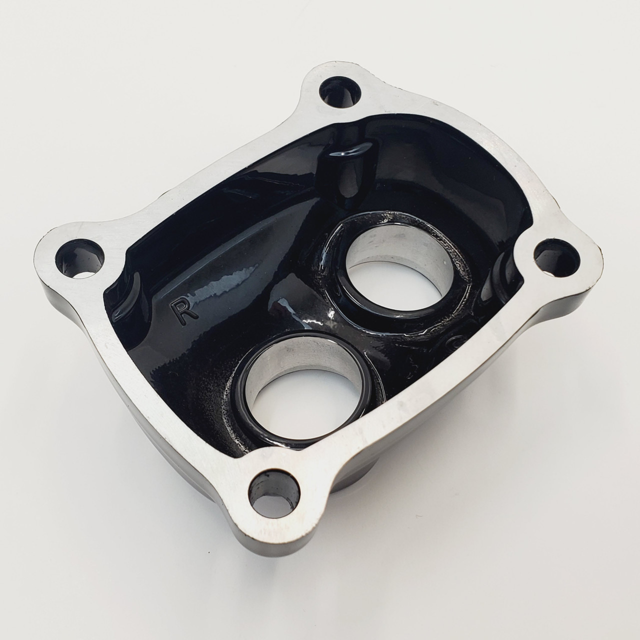 Gloss Black Front & Rear Aluminum M8 Tappet Covers with Gaskets 2017 ...