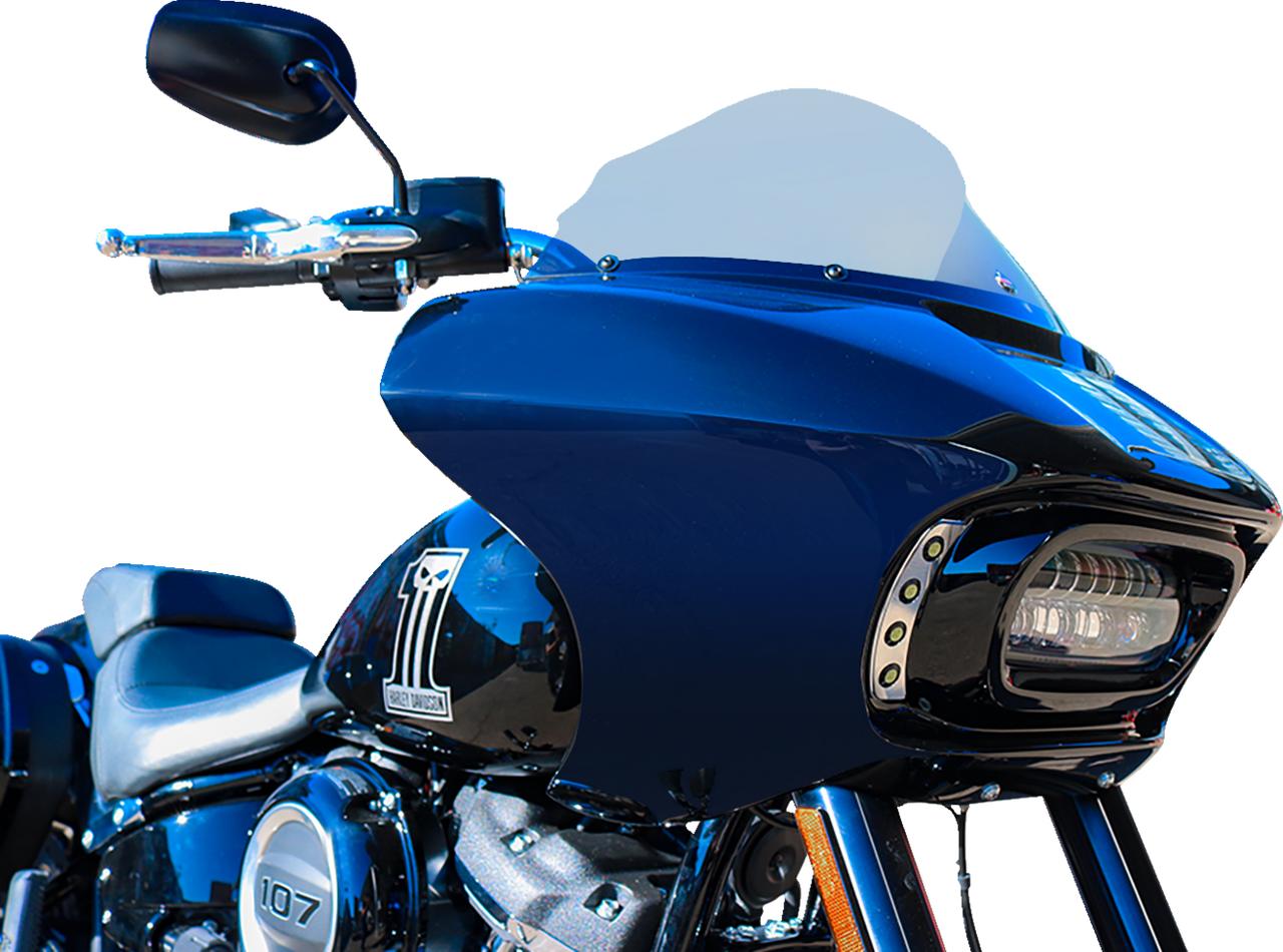 PAUL YAFFE BAGGER NATION Sharknado Fairing with an 9" Klock Werks ...