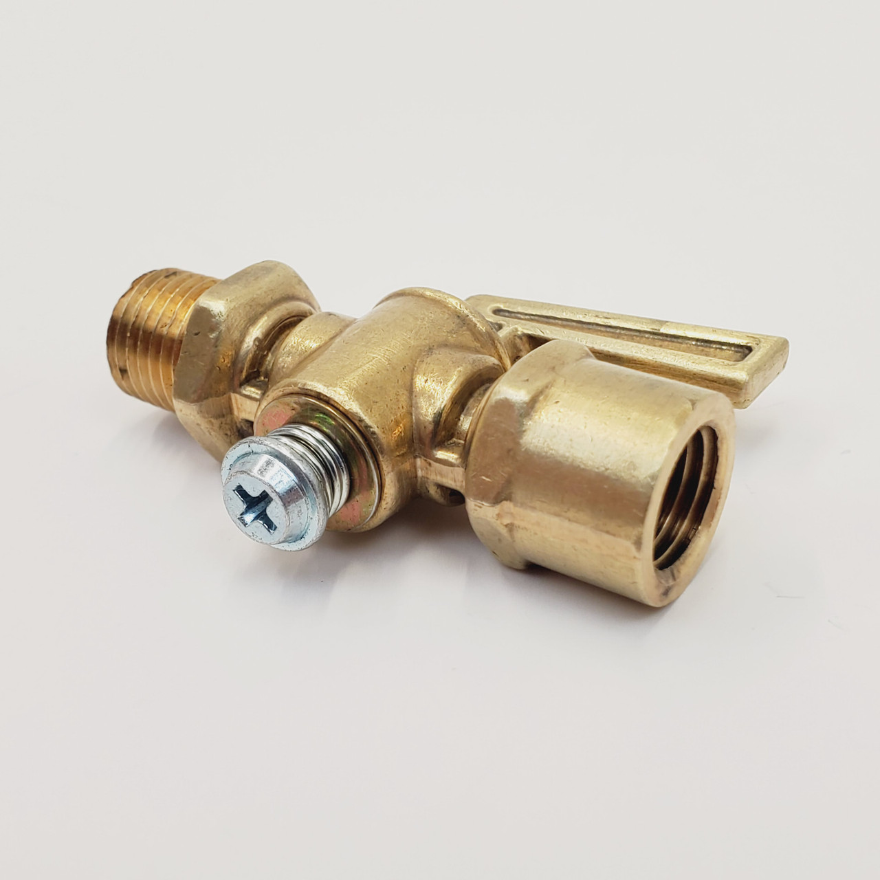 Brass Lever Valve - 1/4" Style Petcock Shut Off Valve NPT