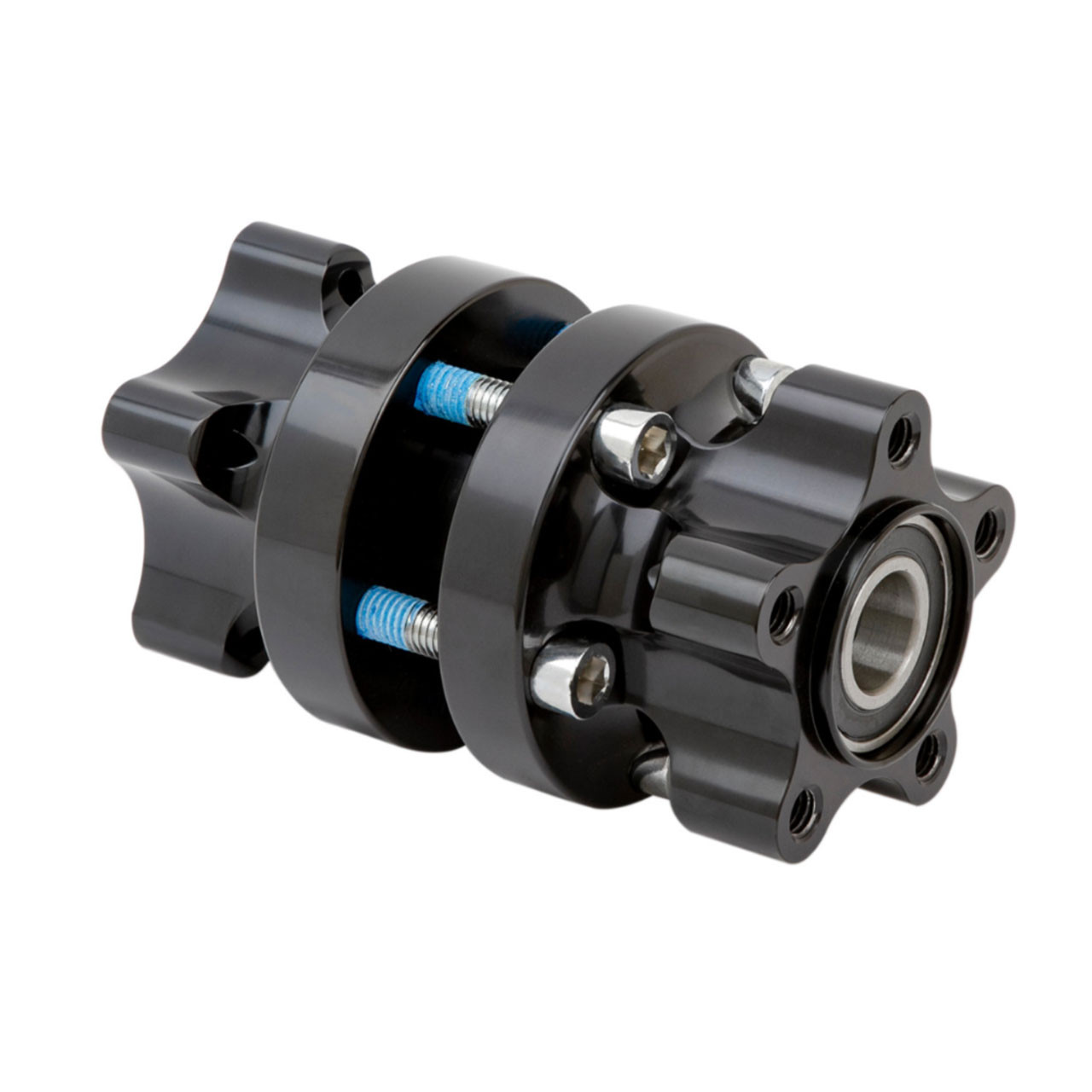 Arlen Ness® Rear Black Cartridge Rear Single Disc Wheel Hub 71704 ...