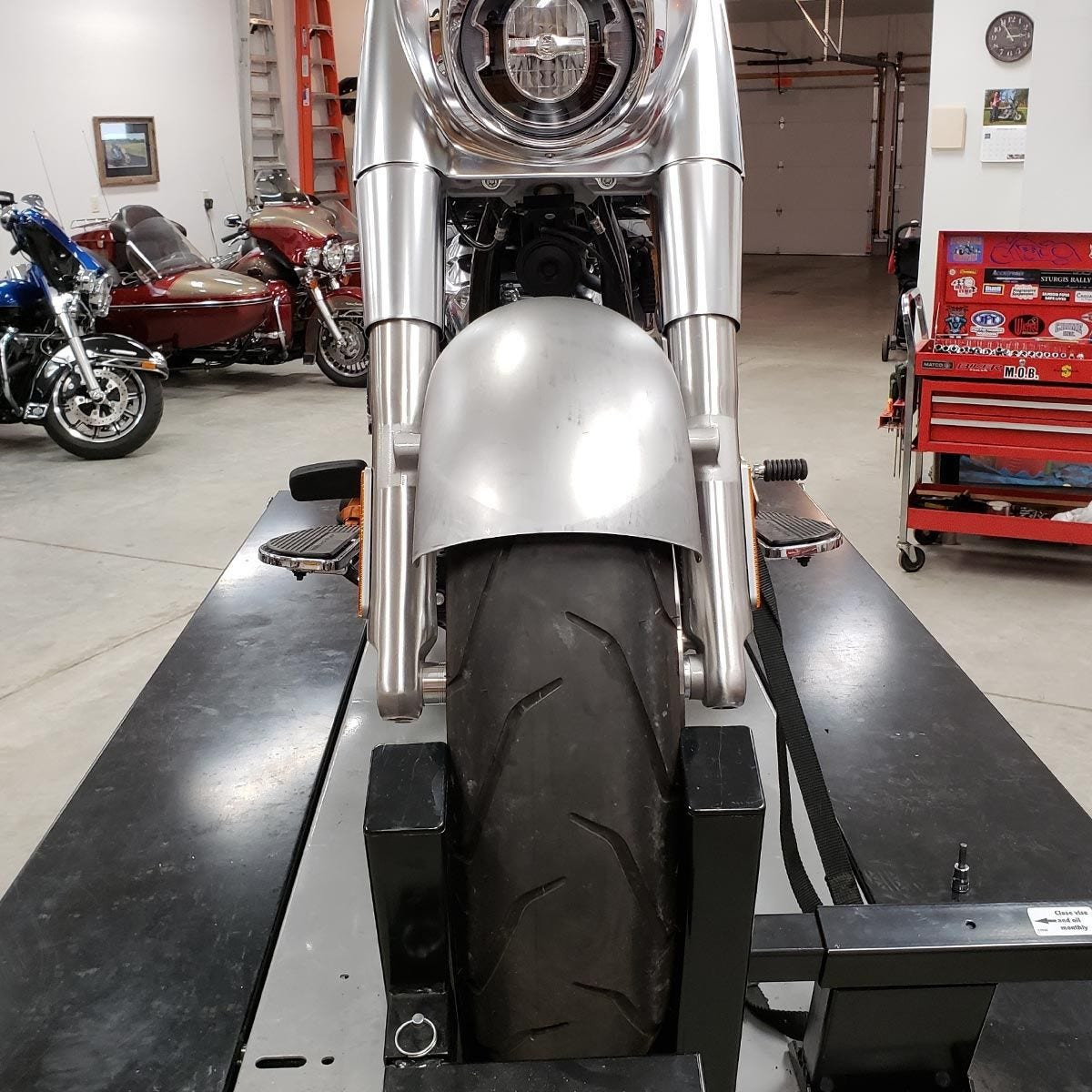 Klock Werks® Hugger Front Fender with Mounting Blocks for 2018-2020 ...