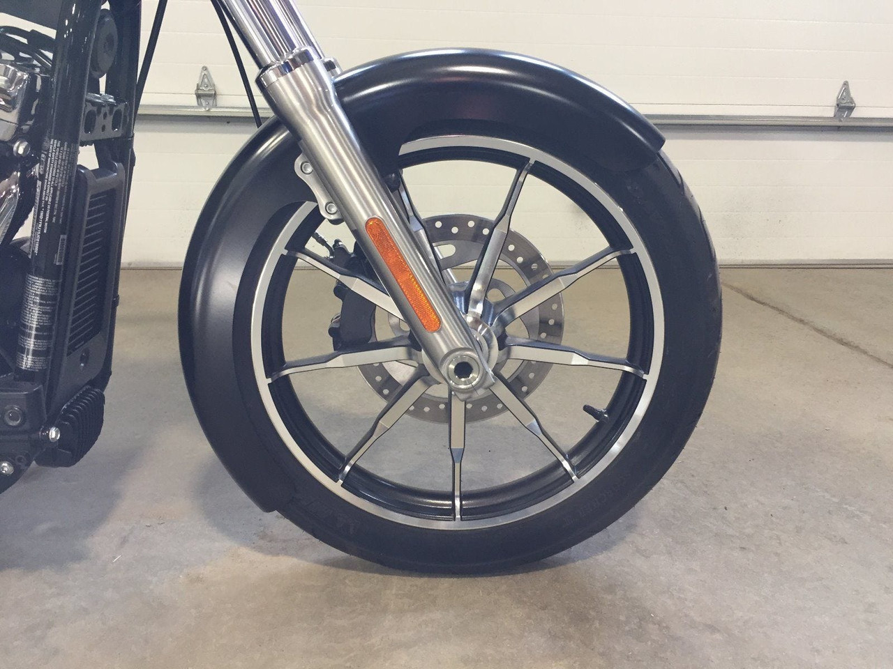 Klock Werks® Hugger Front Fender with Mounting Blocks for 2019-2020 ...