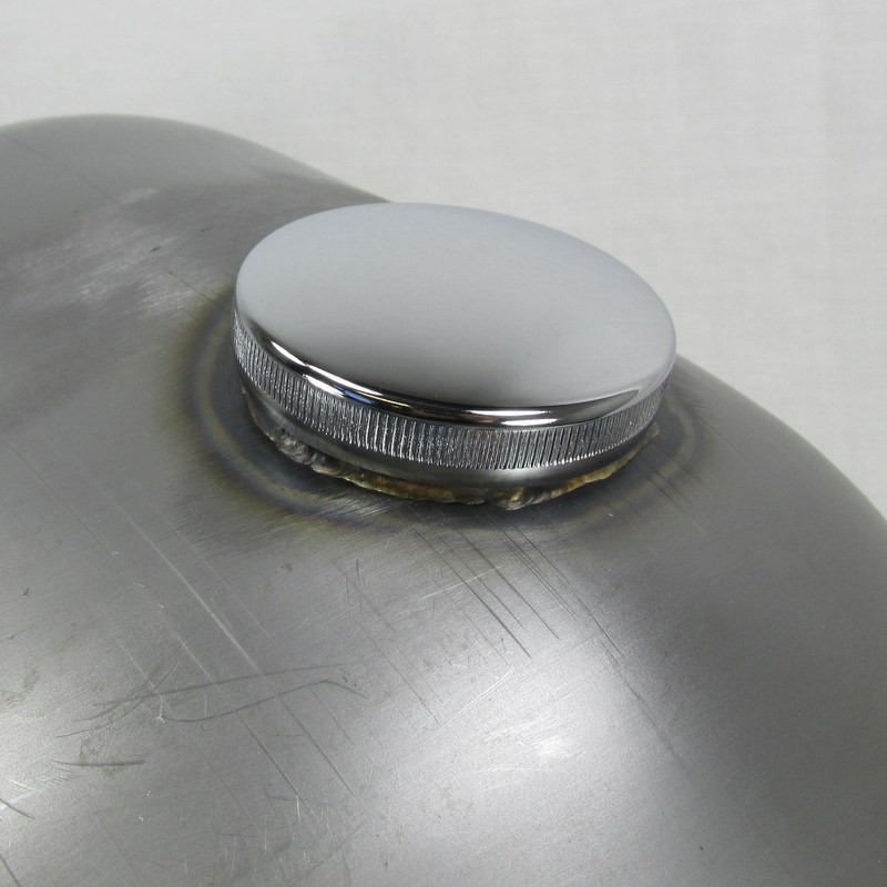 Chrome Bayonet CAM Style Vented Gas Cap for 1936-1973 Harley Davidson ...